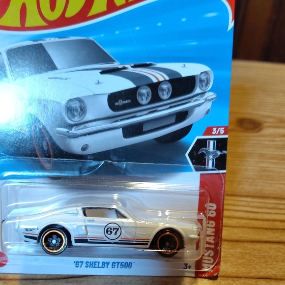 Mattel | Toys | 67 Shelby Gt50 Toy Car White | Poshmark